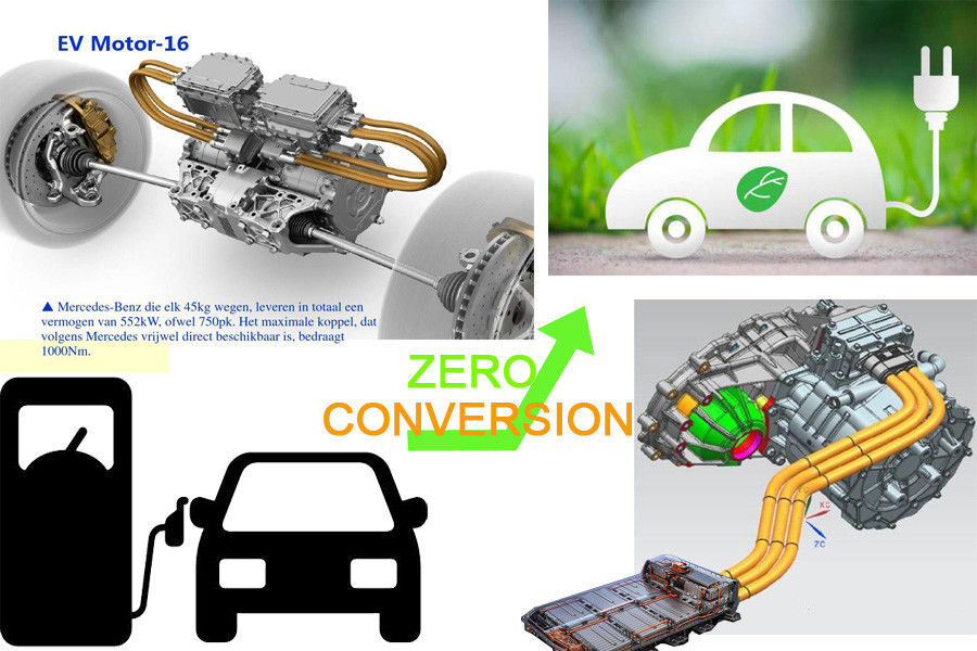 Gasoline Or Petrol Mini Ev Car Retrofitting/Conversion Into Electric Car