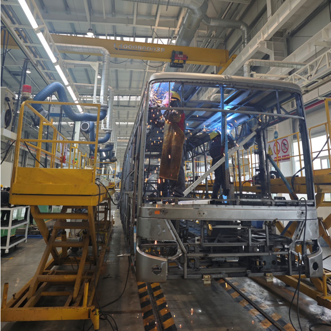 Electric Bus Assembly Line ODM Powerful And Long-Lasting 8-Meter Pure ...