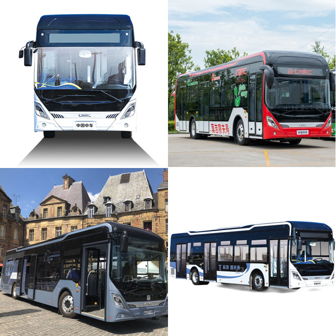 Longer Range Strong Power Electric Bus TEG6125BEV Maximum 105 Passengers