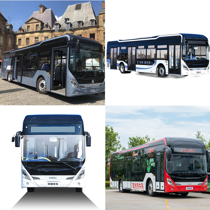 338.4 KWh Battery Maximum Range Up To 641Km Electric Bus TEG6125BEV 12 ...