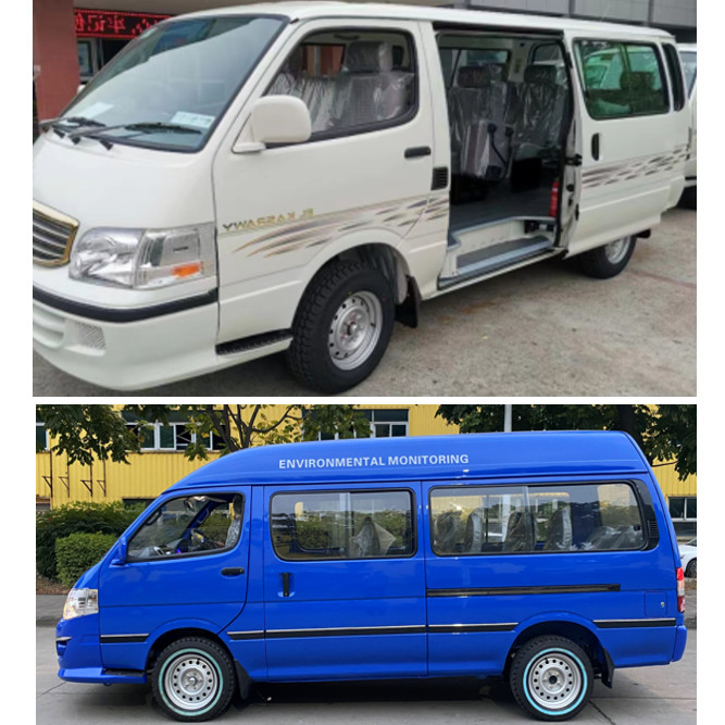 Big Capacity Trotro Multi Function Electric Van 14 Seater Electric ...