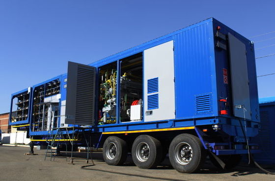 Mobile CNG Filling Station With 15,000 Nm3 Daily Charging Capacity