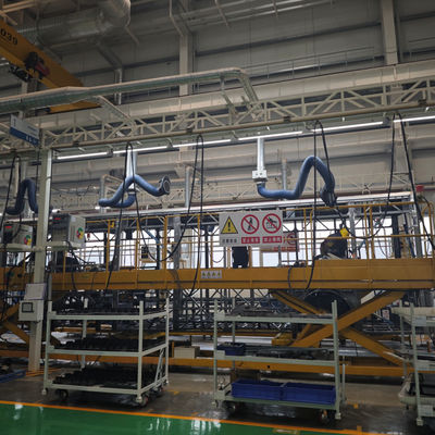 Big Capacity Powerful And Long-lasting Bus Assembly Line For City Use