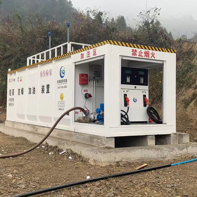 Portable CNG Fuel Tank Skid-Mounted CNG Station High Flexibility CNG ...